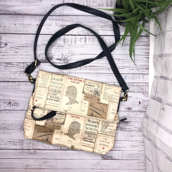 Modcloth | Bags | Modcloth Nice Things Paloma S Newspaper Crossbody ...